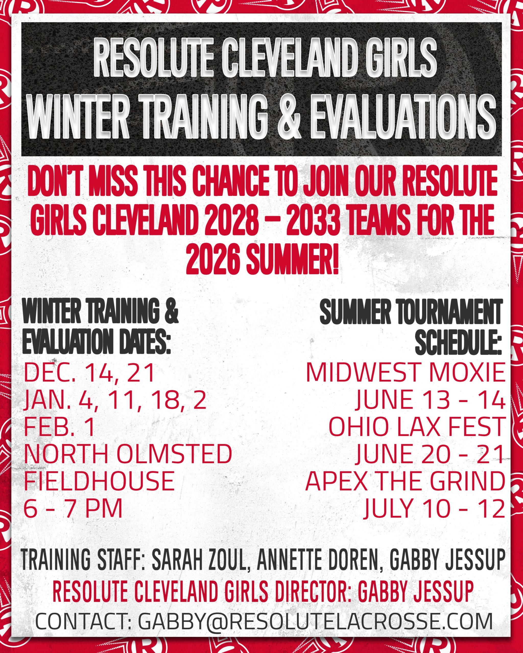 Cleveland Girls Elite Teams - Resolute Lacrosse